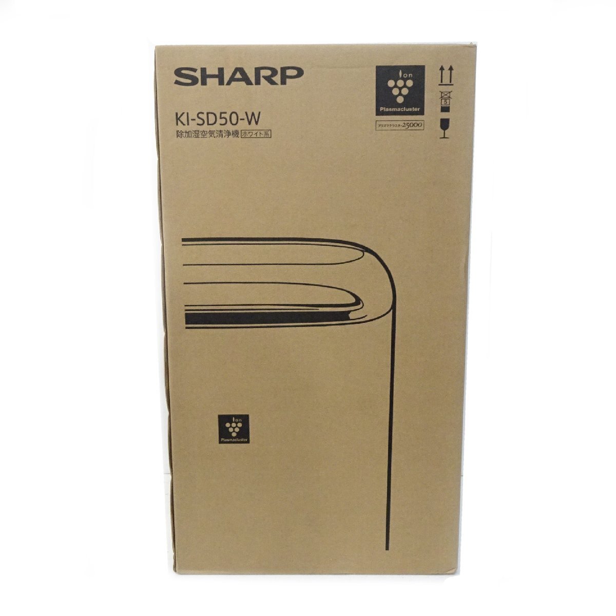 Yahoo!オークション - 【新品未使用】SHARP シャープ 除加湿空気清浄機...