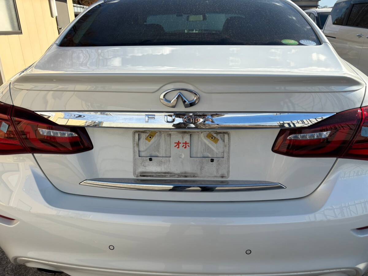 Yahoo!オークション - Y51 HY51 フーガ 後期 トランクASSY QAB パール ...