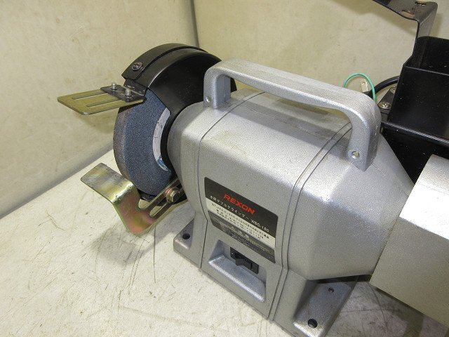 Yahoo!オークション - 8635 REXON 水研ダブルグラインダー WBG-180 研...