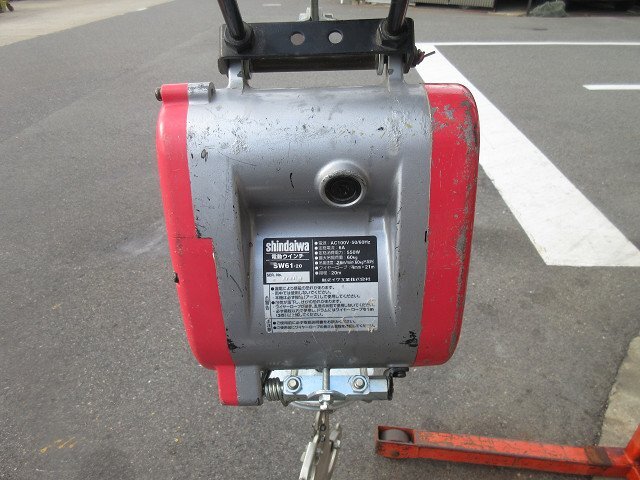 Yahoo!オークション - 8685 新ダイワ 電動ウインチ SW61-20 60kg 20...