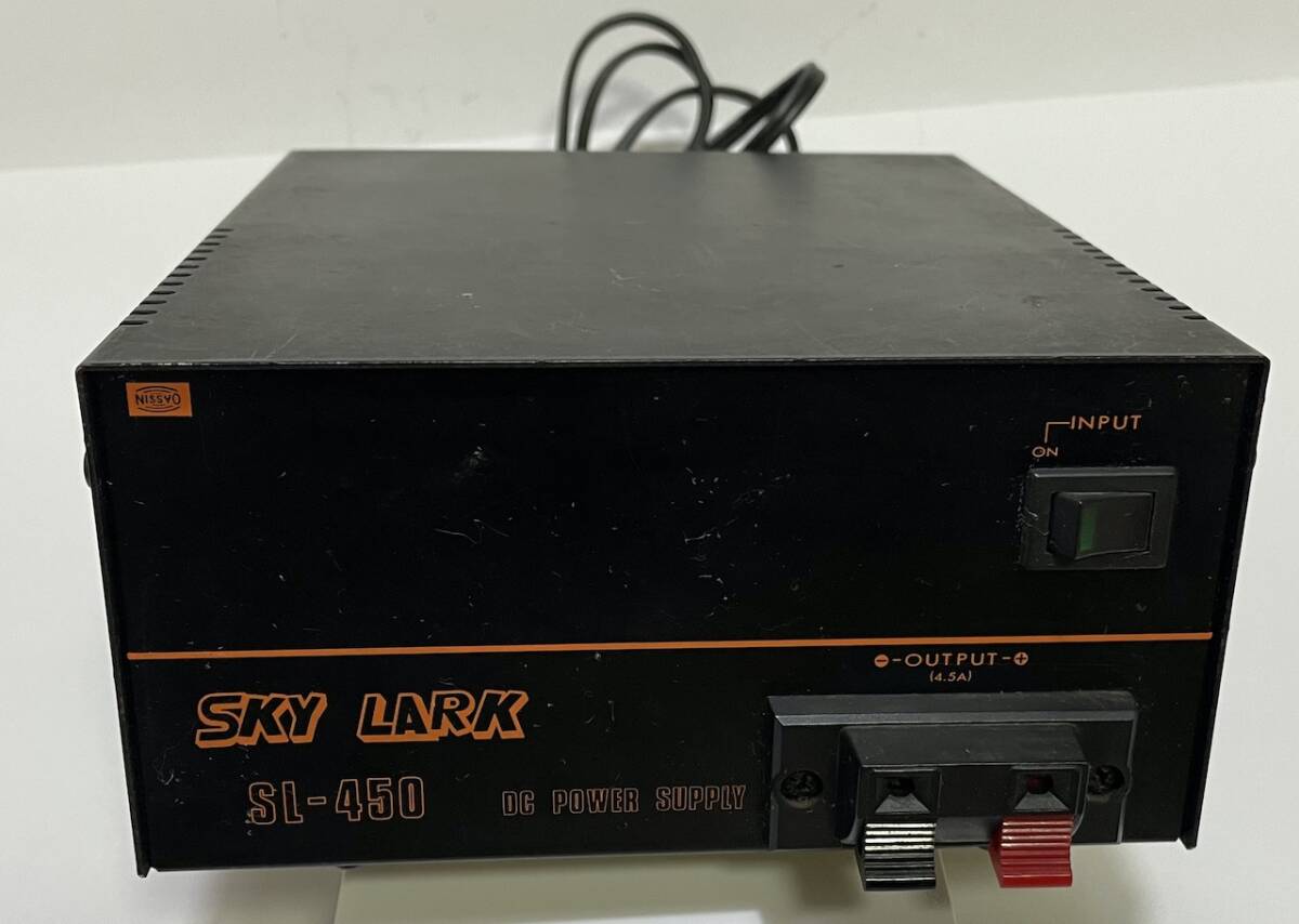 Yahoo!オークション - SKY LARK スカイラーク 安定化電源 SL-450 13.8V...