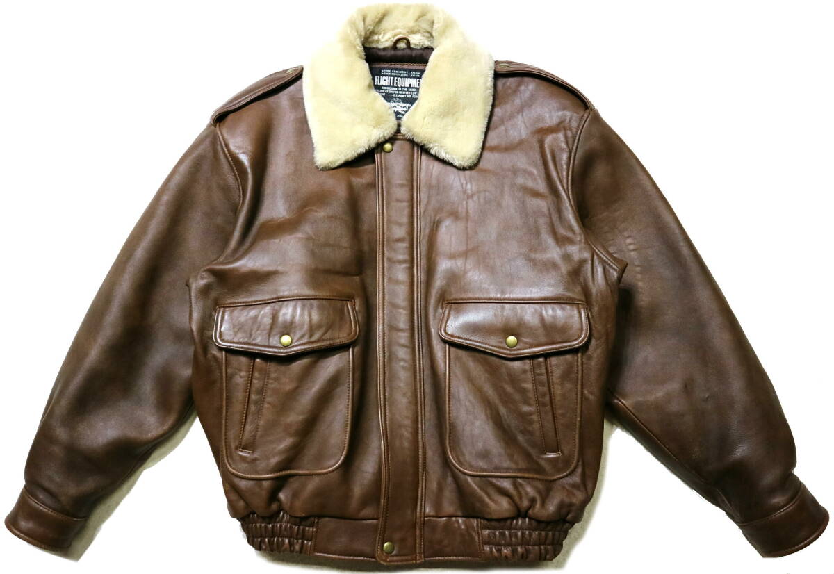 Yahoo!オークション - 訳あり（袖先あたり）/3Lサイズ FLIGHT EQUIPMEN...