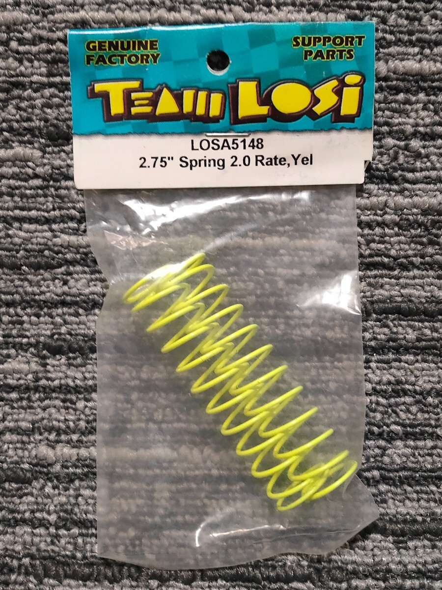 Yahoo!オークション - TEAM LOSI LOSA5148 2.75Spring 2.0 Rate 2.75イ...