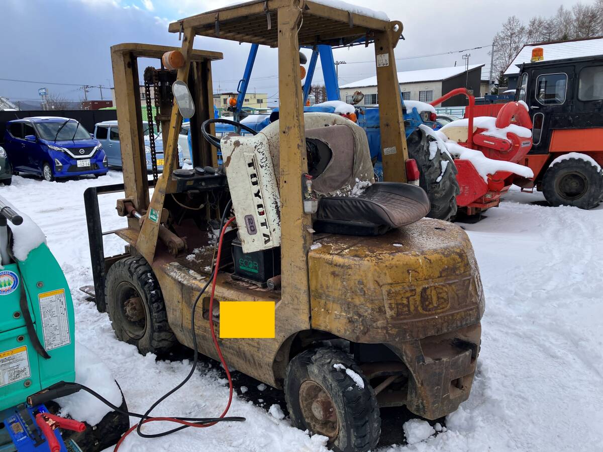 Yahoo!オークション - 札幌発 最落なし 【始動OK 】フォークリフト ト...