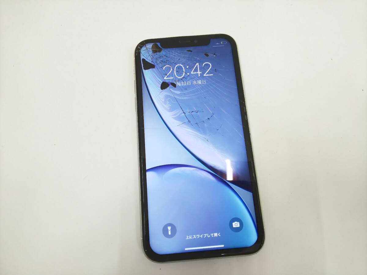 Yahoo!オークション - 29899 iPhone XR MT0J2J/A 128GB docomo ネット...