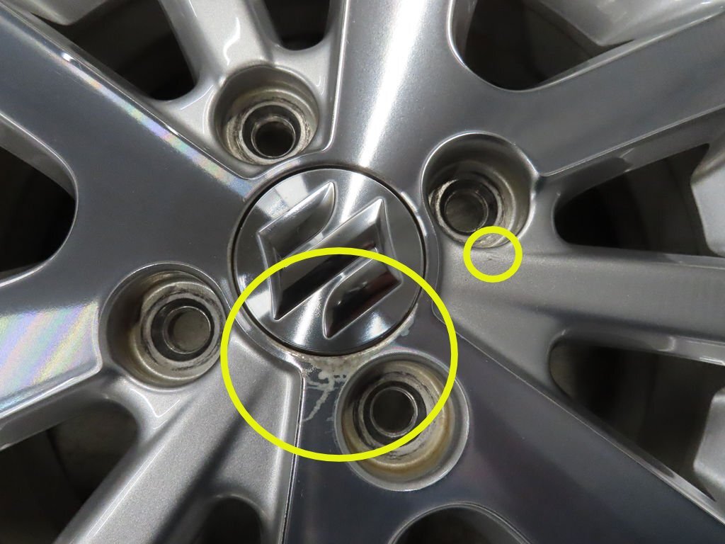 Yahoo!オークション - スズキ エブリイワゴン 155/65R14 純正 DA17 4.5...