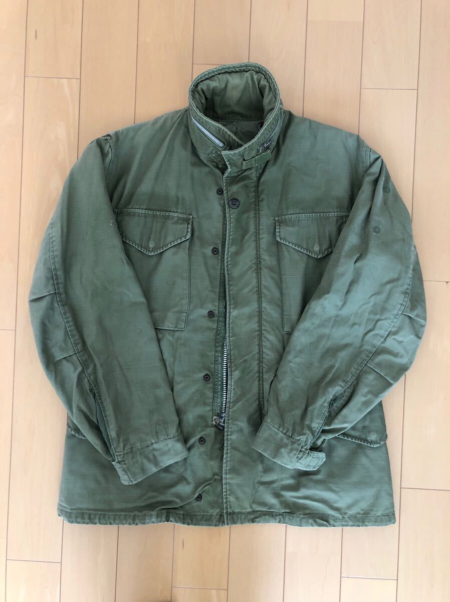 TOLL FREE購入ビンテージ古着 M -65 フィールドジャケット SMALL REGULAR エポレット無し アルミジップ(M-65)｜売買されたオークション情報、yahooの商品情報を ...
