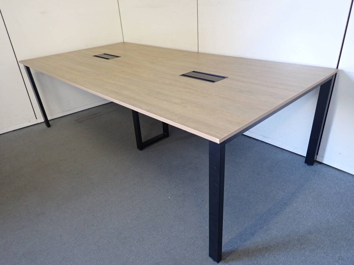 Yahoo!オークション - 会議テーブル 幅2400 41-0819