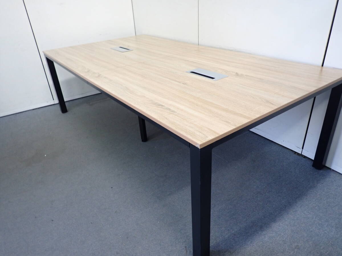 Yahoo!オークション - 会議テーブル 幅2400 41-0820