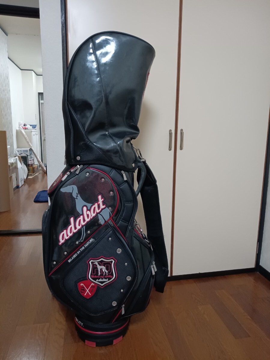 Yahoo!オークション - 【現状品】アダバット キャディバッグ限定 adaba...