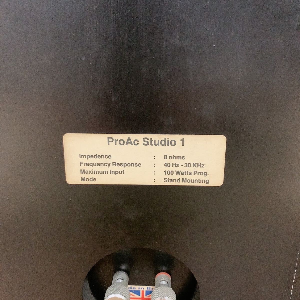 Yahoo!オークション - 【S1】 スピーカー ProAC STUDIO1 ブックシェル...