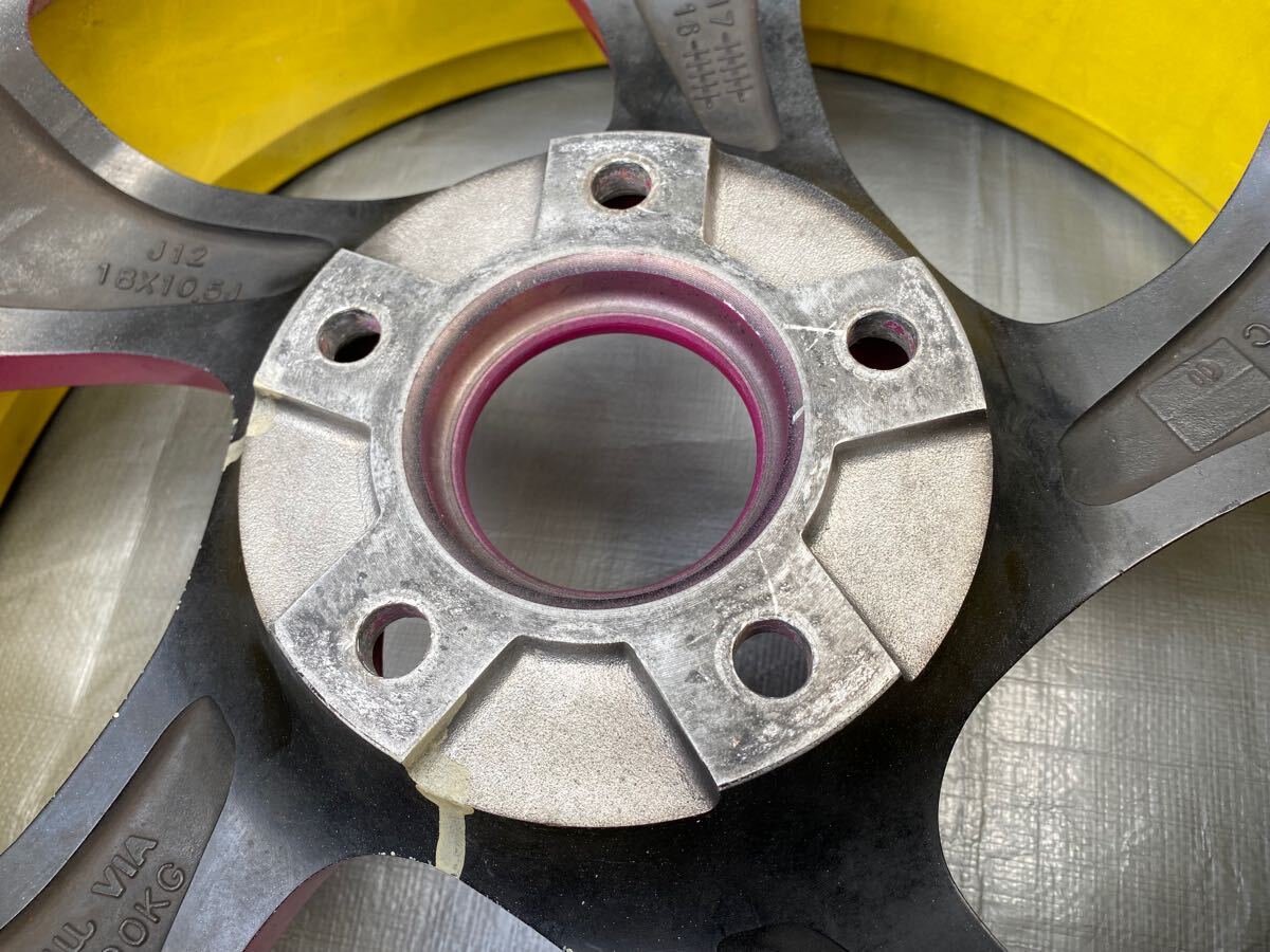 Yahoo!オークション - 希少 JNC JNC034 18インチ PCD114.3 10.5J ＋15 ...