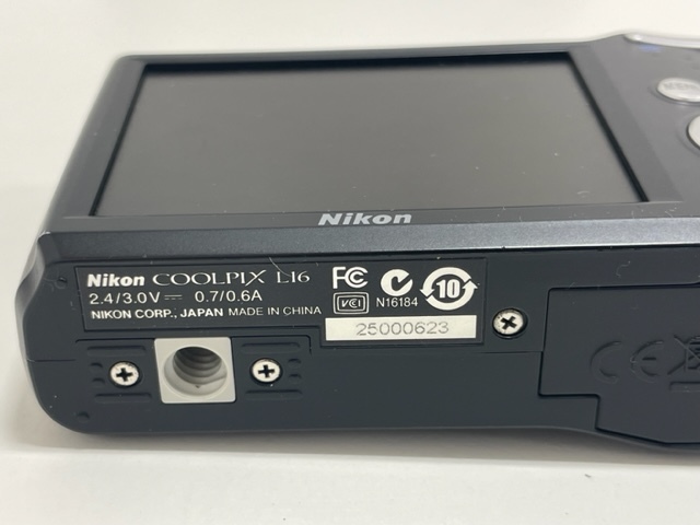 Yahoo!オークション - MS2653A Nikon COOLPIX L16 シルバー デジカメ ...