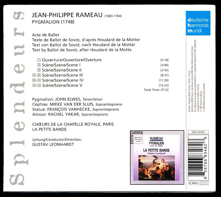 Yahoo!オークション - 盤面良好 dhm グスタフ・レオンハルト/Gustav Le...