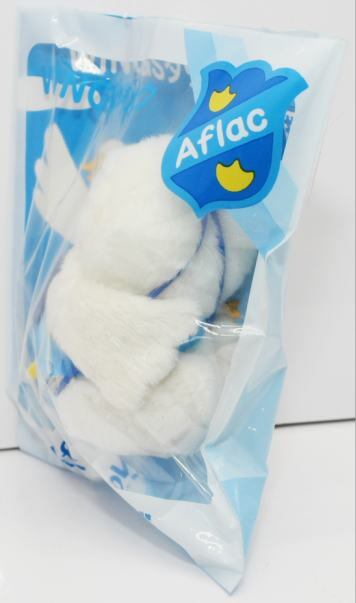 Yahoo!オークション - Aflac アフラック WINGSダック ぬいぐるみ スト...