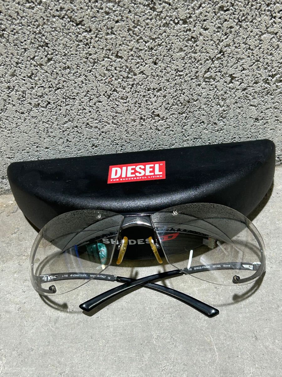 日本代購代標第一品牌【樂淘letao】－DIESEL ディーゼル サングラス 眼鏡 ケース付 110 SPACE-FRAME 2ZCNN 7214