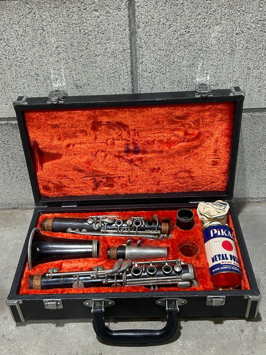 Yahoo!オークション - JEUFFROY クラリネット 管楽器 ケース付き 型番...