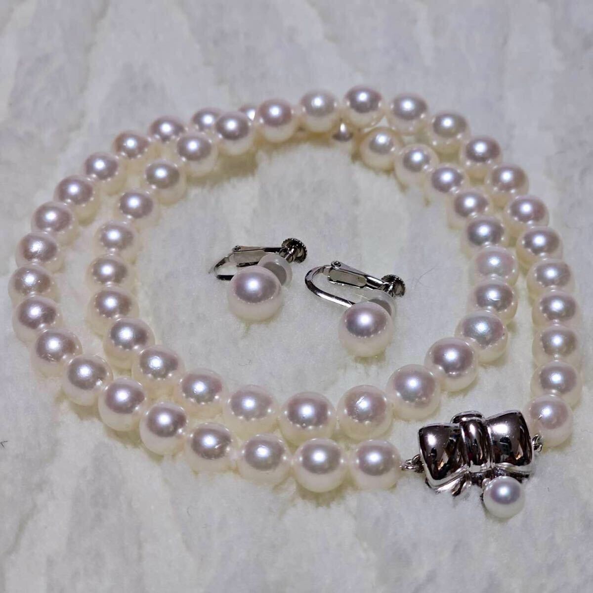 アコヤ真珠 ネックレス 7.5〜8mmイヤリング K14WG 無調色 真珠総合研究所 ホワイト テリ強 ナチュラル あこや パール 本真珠(アコヤ真珠)｜売買されたオークション情報、yahoo ...