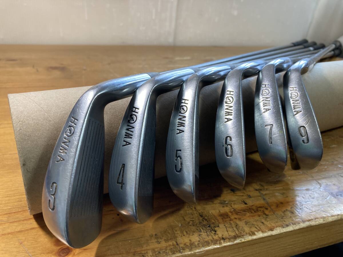Yahoo!オークション - HONMA ホンマ アイアン CAVITY BACK #3 #4 #5 #6...