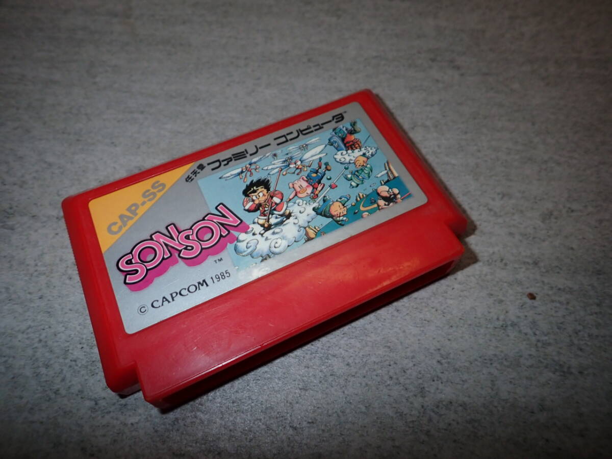 Yahoo!オークション - 8本まで同梱可 ファミコン FC ソンソン 動作確認...