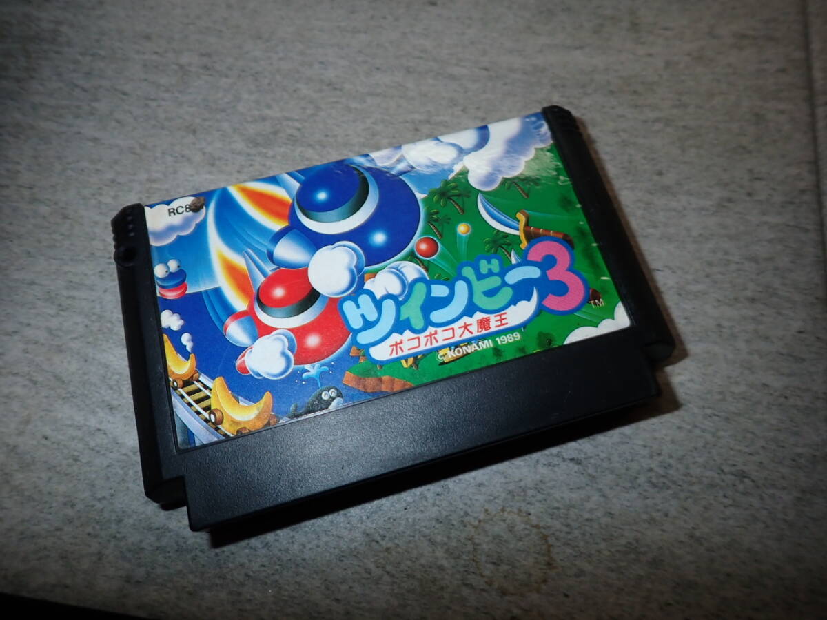 Yahoo!オークション - 8本まで同梱可 ファミコン ツインビー3 FC 動作...