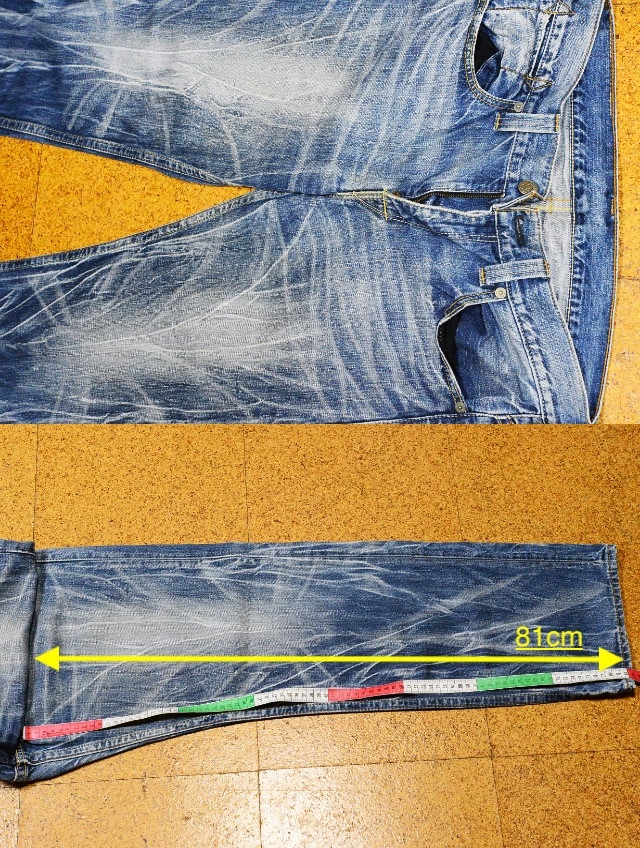 Yahoo!オークション - 注目 W36 2008年9月製ヴィンテージ リーバイス5...