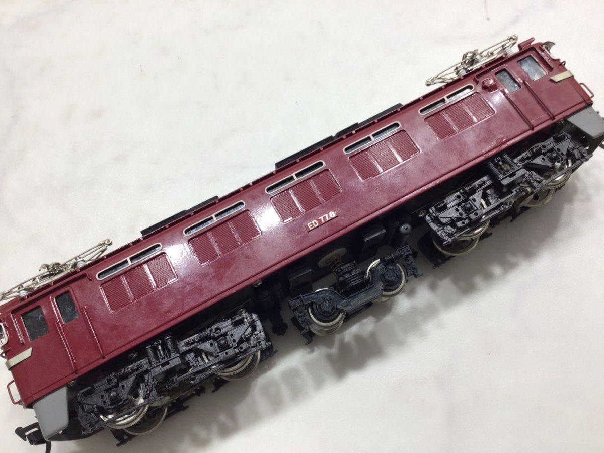 Yahoo!オークション - 1円〜 ジャンク メーカー不明 HOゲージ ED77