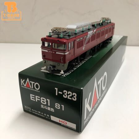 Yahoo!オークション - 1円〜 動作確認済み KATO HOゲージ 1-323 EF81 8...