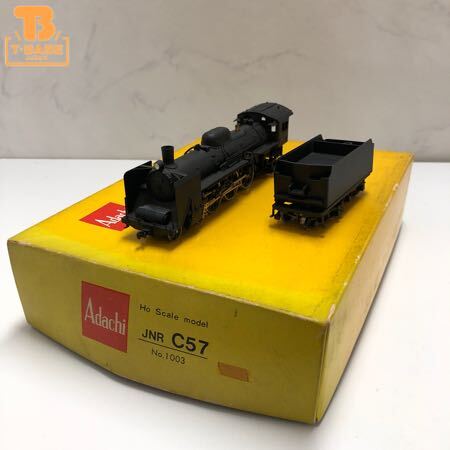 Yahoo!オークション - 1円〜 ジャンク アダチ HOゲージ JNR C57 No.100...