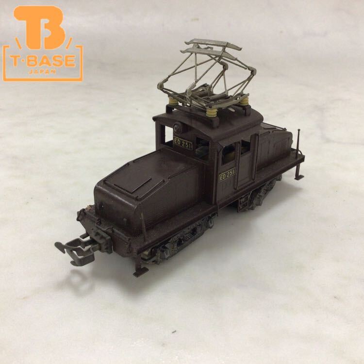 Yahoo!オークション - 1円〜 ジャンク メーカー不明 HOゲージ ED251 鉄...
