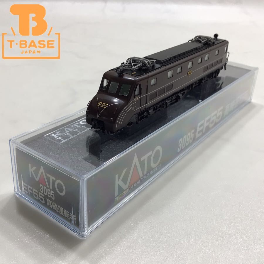 Yahoo!オークション - 1円〜 動作確認済み KATO Nゲージ 3095 EF55 高...