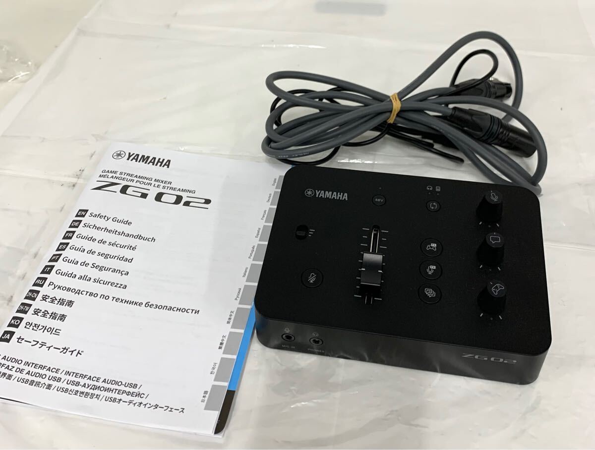 動作ok ヤマハ YAMAHA ゲームストリーミングオーディオミキサーZG02 現状品 カ15(楽器、器材)｜売買されたオークション情報、yahooの商品情報をアーカイブ公開 - オークファン ...