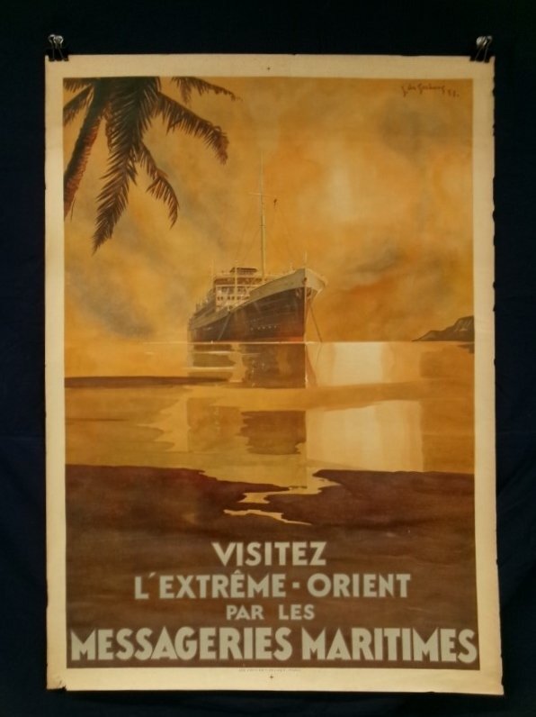 Yahoo!オークション - E4491 ヴィンテージポスター 1 Jean Des Gachons...