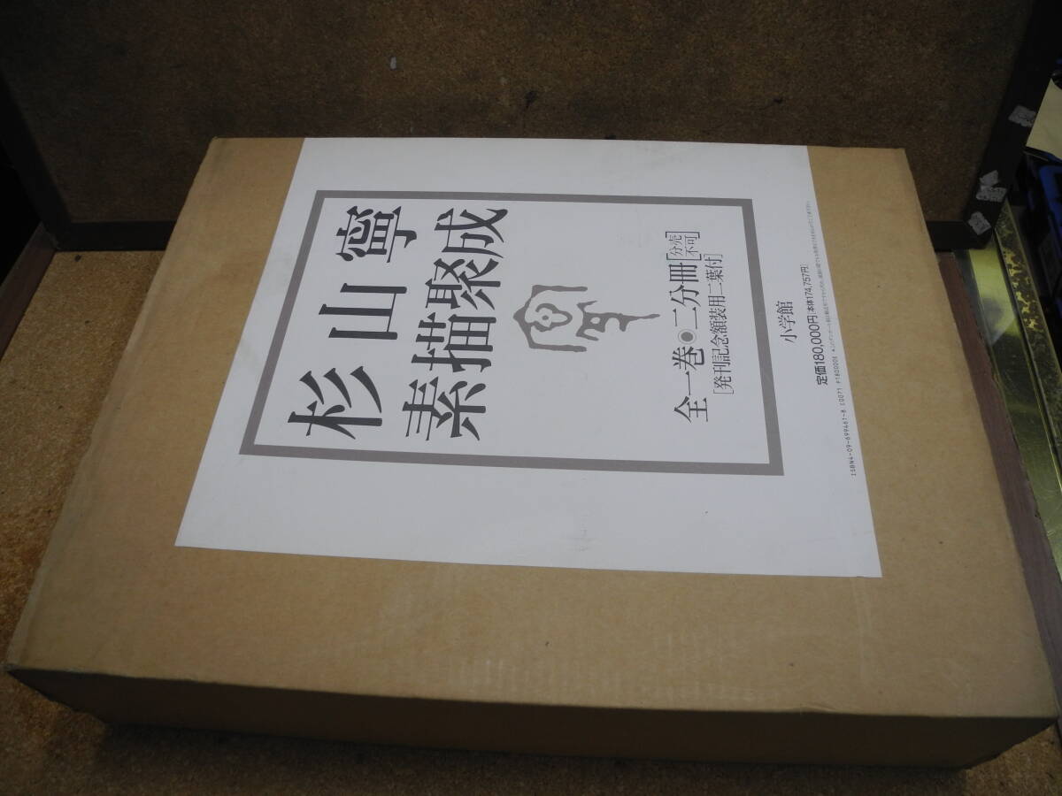 Yahoo!オークション - D107） 小学館 杉山寧素描聚成 全一巻 ニ分冊 作...