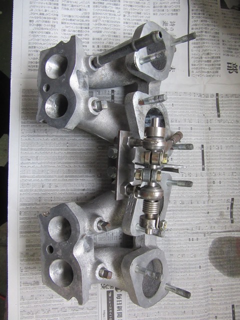 Yahoo!オークション - K型エンジン ウェーバー ダウンドラフト用インマ...