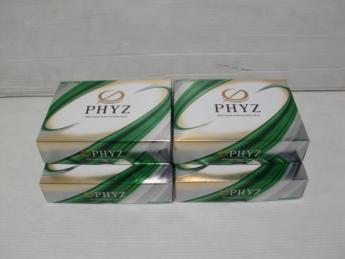 Yahoo!オークション - ブリヂストンスポーツ ゴルフボール PHYZ ホワイ...