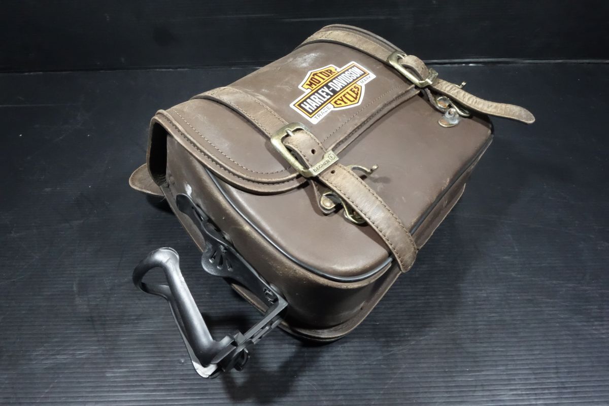 Yahoo!オークション - デグナー サイドバッグ サドルバッグ SB-89 レザ...