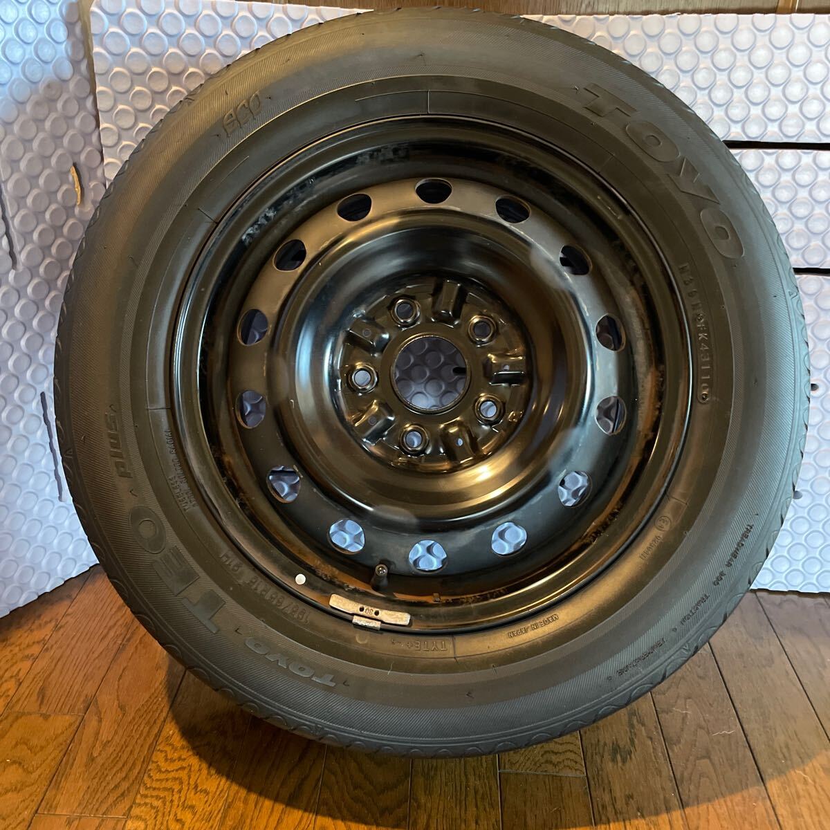 Yahoo!オークション - クラウンセダンGXS12他汎用【鉄チンホイール】4...