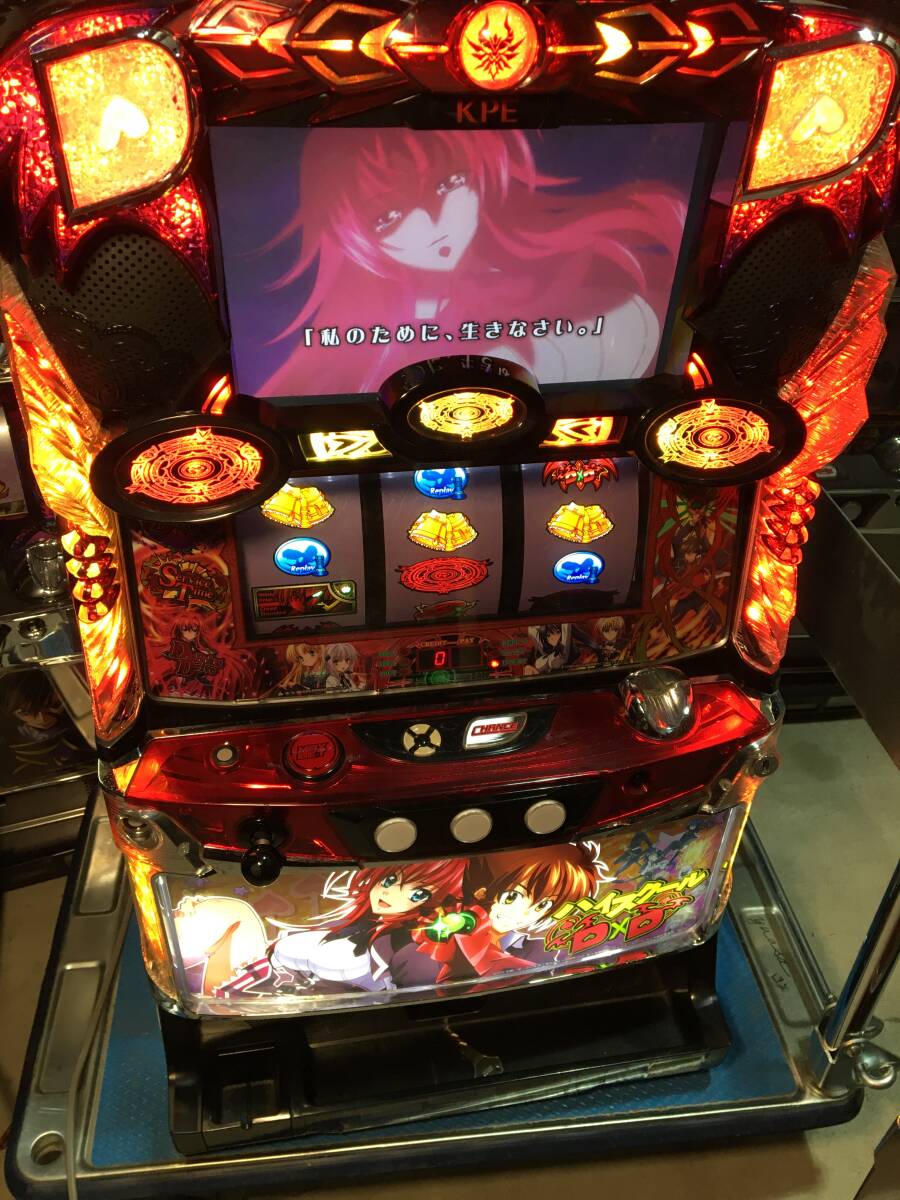 Yahoo!オークション - パチスロ 実機 5号機 KPE ハイスクールD×D KR ...