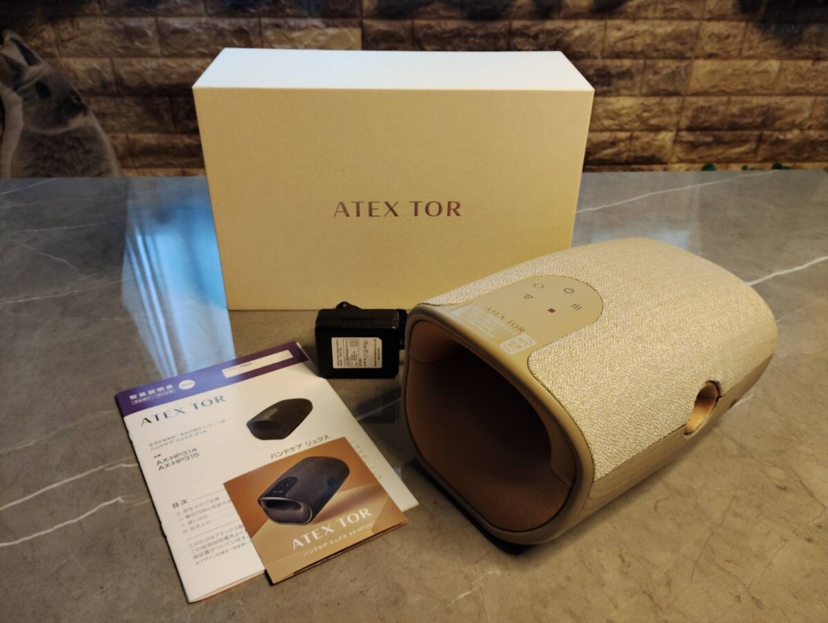 Yahoo!オークション - ATEX TOR ハンドケア リュクス AX-HP314 ベージ...