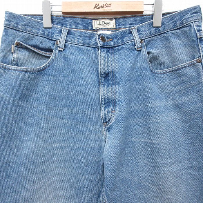Yahoo!オークション - W38/古着 エルエルビーン LLBEAN ジーンズ メン...