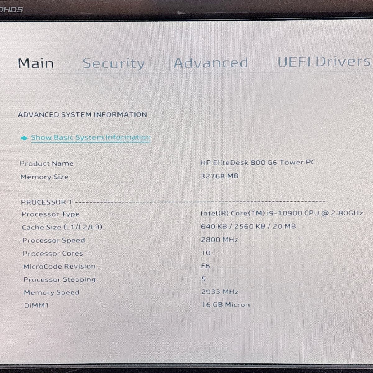Yahoo!オークション - HP EliteDesk 800 G6 Tower PC Core i9-10900 2....