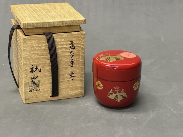 Yahoo!オークション - 〔2245〕 茶道具 祇雲作 棗 茶入 高台寺