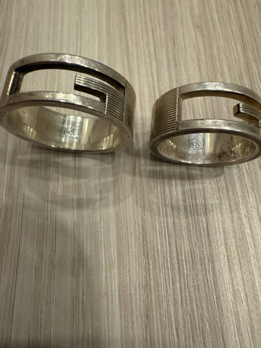 S24122702 グッチ GUCCI リング 11号/21号 指輪 オープンG S24122702 グッチ GUCCI リング 11号/21号 指輪 オープンG