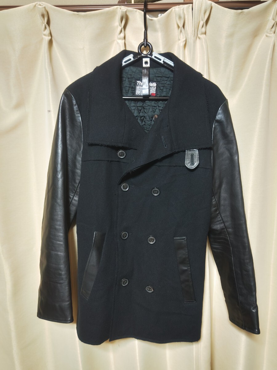 Yahoo!オークション - WJK Pコート ブラック Mサイズ レザー