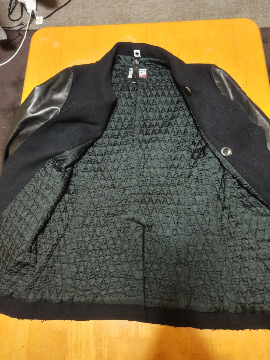 Yahoo!オークション - WJK Pコート ブラック Mサイズ レザー