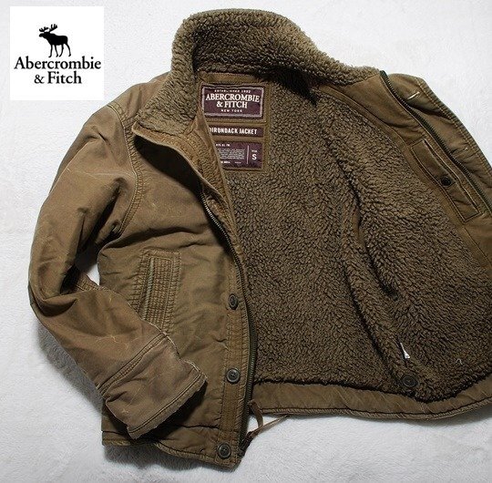 Yahoo!オークション - N27 肉厚ボアビンテージ加工 AFアバクロ Sサイズ...