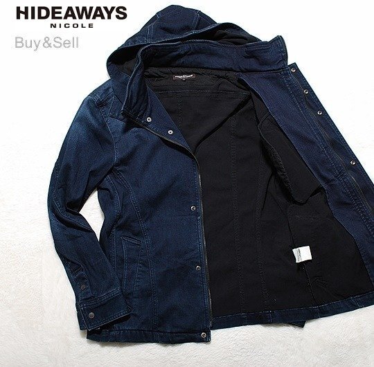 Yahoo!オークション - N104 良品人気のデニム/サイズ50 nicoleハイダウ...