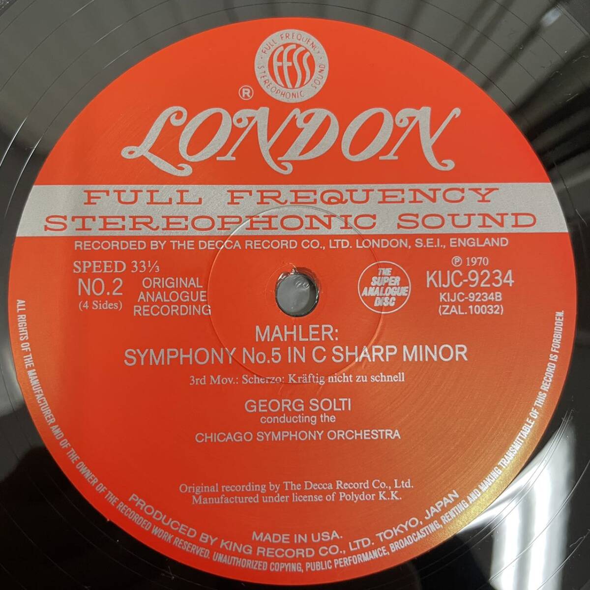 Yahoo!オークション - 帯付き/重量盤/LP/2LP/ショルティ マーラー 交響...