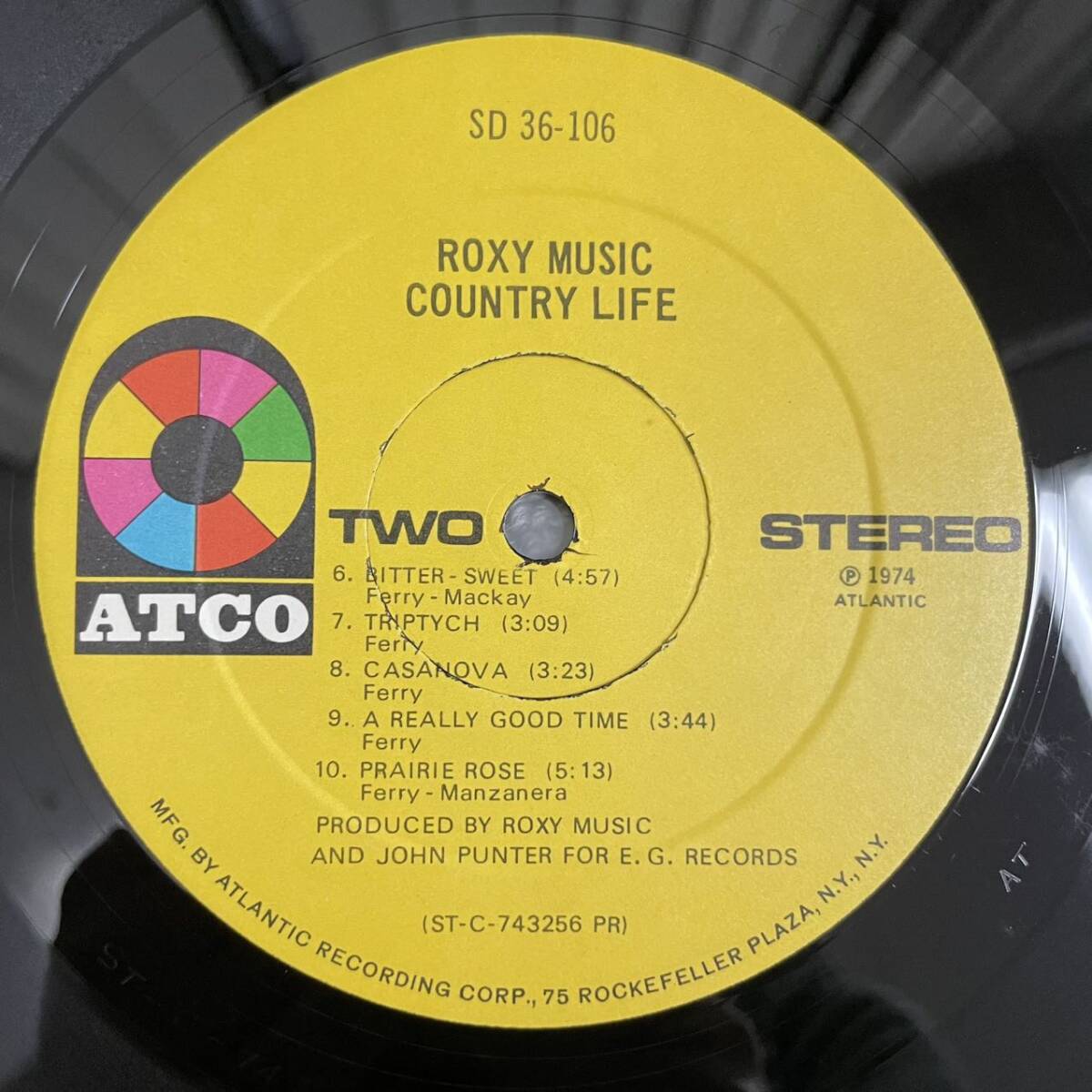 Yahoo!オークション - LP/ROXY MUSIC /COUNTRY LIFE /USori SD36-106/N...